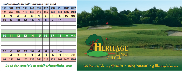 Course Info – Golf Heritage Links